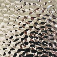 China PVD Colored Water Ripple Embossed Stainless Steel Sheet 304 1219x2438mm for Wall Decoration for sale
