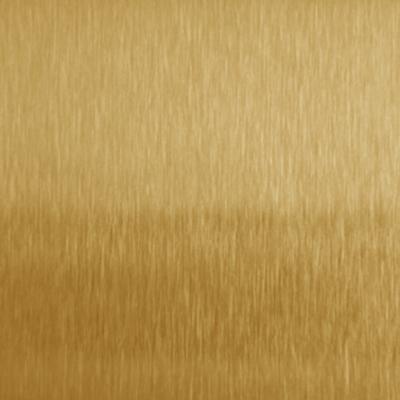 China 304 Gold Brushed Blasted PVD Colored Stainless Steel Sheet 1219x2438mm for sale