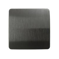 China 304 Antique Dark Black Satin PVD Colored Stainless Steel Sheet 1219x2438mm for Luxury Decoration for sale