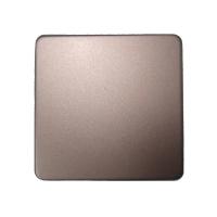 China 304 PVD Antique Brass Color Stainless Steel Sheet 1219x2438mm Bead Blasting Finish for sale