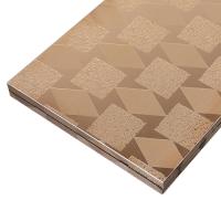 China Gold Color Stainless Steel Sheet for sale