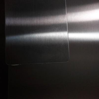 China PVD Black Brushed No.4 Finish Stainless Steel Sheet Grade 304 201 1.0mm 1.5mm 2.0mm for sale