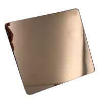 China PVD Vacuum Plating 304 Colored Stainless Steel Sheet 1219mm Length for sale