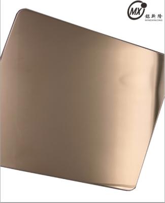 China PVD Colored 304 Stainless Steel Sheet for Interior Decoration Wall Cladding 1219x2438mm for sale