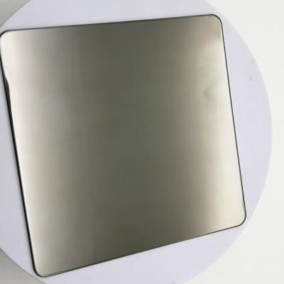 China 304 Stainless Steel Sheet Matte Black Horizontal PVD Colored Metal Panel 1219x2438mm for sale
