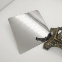 China 201J1 Silver Gun Colour PVD Coated Mirror Stainless Steel Sheets For Elevator trim for sale