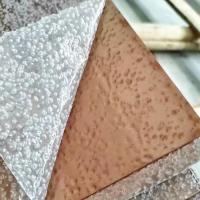 China Hammer Pattern Art Color Stainless Steel Sheet For Interior Design for sale