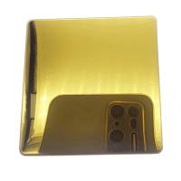 China 304 Gold Mirror PVD Coated Stainless Steel Sheet 1219x2438mm for Decoration for sale