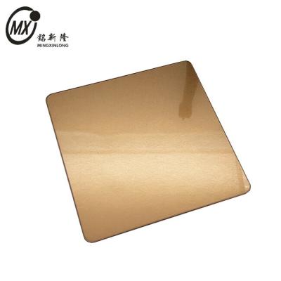 China PVD Coated Stainless Steel Color Sheets Anti Fingerprint Decorative 0.3-3.0mm for sale