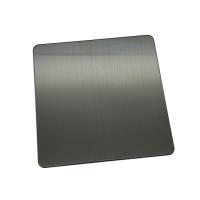 China PVD Black Hairline 8K Mirror 201 Stainless Steel Sheet 1219x2438mm for sale