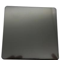 China PVD Colored Stainless Steel Sheet 304 Bead Blasted Black Satin Snow Finish 1219x2438mm for sale