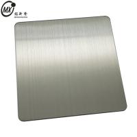 China PVD Coated 304 Stainless Steel Sheets Brushed Hairline Finish 1219x2438mm for Elevator Decoration for sale