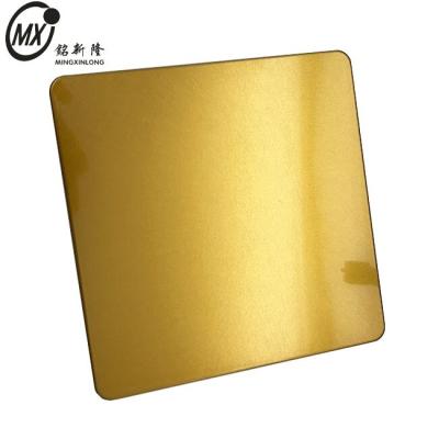 China Hot Rolled Decorative Stainless Steel Plate Vibration Red Gold 3-120mm for sale