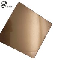 China PVD Coated Stainless Steel Color Sheets Anti Fingerprint Decorative 0.3-3.0mm for sale