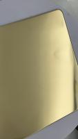 China PVD Colored Stainless Steel Sheet 304 4ft x 8ft Mirror 8K Champagne for Decoration for sale