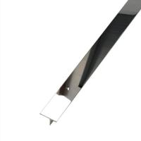China PVD Colored 304 Stainless Steel Tile Edge Trim 8K Mirror Polished 10mm for sale