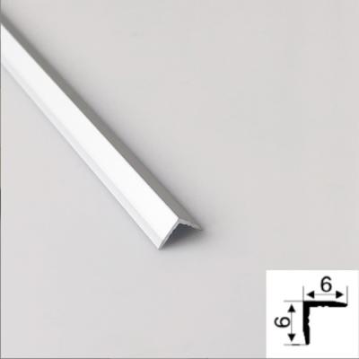 China PVD Colored Stainless Steel L-Shape Tile Edge Trim Strip 10mm 20mm for Floor Transition for sale