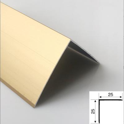 China PVD Brushed Gold Bronze 304 Stainless Steel Trim Strips 10mm 20mm for Villa Decoration for sale