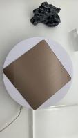 China PVD Colored Stainless Steel Sheet 304 201 Mirror 8K Hairline for Wall Cladding Decoration for sale