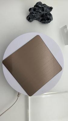 China PVD Colored Stainless Steel Sheet 304 201 Mirror 8K Hairline for Wall Cladding Decoration for sale