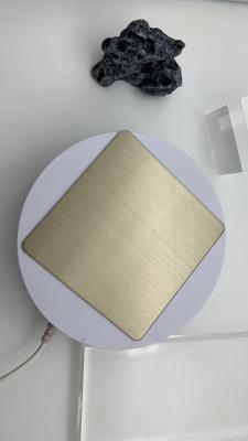 China PVD Colored Stainless Steel Sheet 304 316 201 430 Mirror 8K Hairline HL for Wall Cladding Decoration for sale