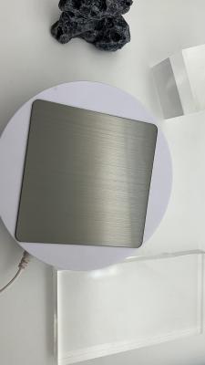 China PVD Coated Spray Finish Embossing Wood Grain Stainless Steel Sheet 304 1219x2438mm for sale