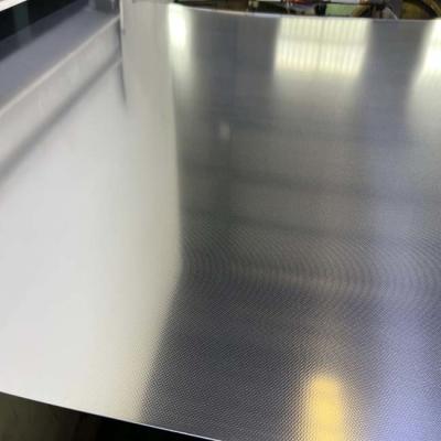 China Embossed Stainless Steel Plate 201 304 Kitchen Grade BV SUS Standard 0.3-120mm for sale