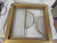 China 316L Stainless Steel Room Divider Partition 500x2800mm PVD Colored Screen for sale