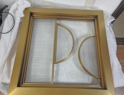 China 316L Stainless Steel Room Divider Partition 500x2800mm PVD Colored Screen for sale