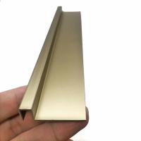 China Customized Product PVD Coating Gold Beadblasted 304 Stainless Steel Wall Cladding Panel For Hotel for sale