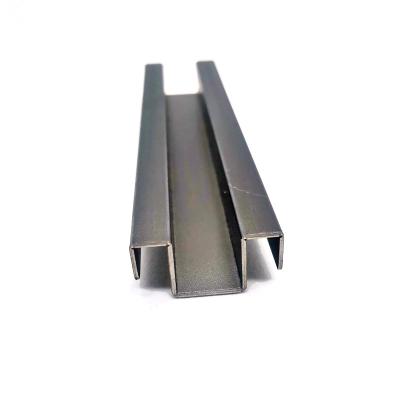 China Custom Shape Color Stainless Steel Tile Trim Strip 304 Grade 0.5mm to 3.00mm Thickness for Wall Ceramic Tile Furniture for sale