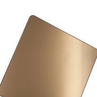 China 304 Stainless Steel PVD Coated Perforated Sheet Mirror Finish Anti Fingerprint 1219x2438mm for sale