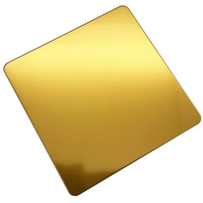 China Custom CNC Machined Stainless Steel Sheet PVD Coated 304 Grade 1219x2438mm for sale