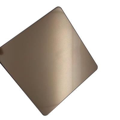 China PVD Coated 304 Stainless Steel Sheet 1219x2438mm Mirror Finish Decorative Panel for sale