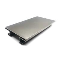 China Customized Grey Finished 304 Sandblasted Stainless Steel Wall Cladding Panel for sale