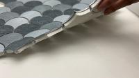 China PVD Colored Stainless Steel Mosaic Tile 300x300mm for Wall Decoration for sale