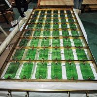 China Custom Stainless Steel Screen Partition PVD Coated Room Divider 304 Grade for sale