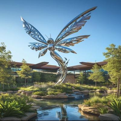 China Custom Stainless Steel Animal Sculpture for Outdoor Decoration SUS304 316 for sale