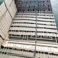 China 316L Stainless Steel Etched Panel 8K Mirror Finish for Hotel Decoration for sale