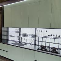 China Custom Stainless Steel Kitchen Cabinets - Modern Design with 10+ Year Color Guarantee for Outdoor & Indoor Use for sale