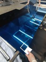China Sapphire Stainless Steel Decorative Panel Sheet For Wall Hotel Project for sale