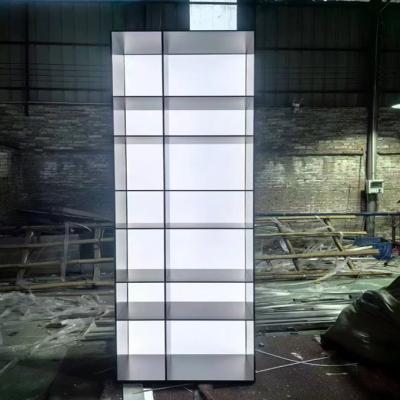 China Stainless Steel Wine Cabinet Display Racks for sale