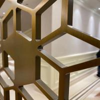 China LASER-CUT CUSTOM DESIGN STAINLESS STEEL PANELS 4*8ft / 4*10ft for sale