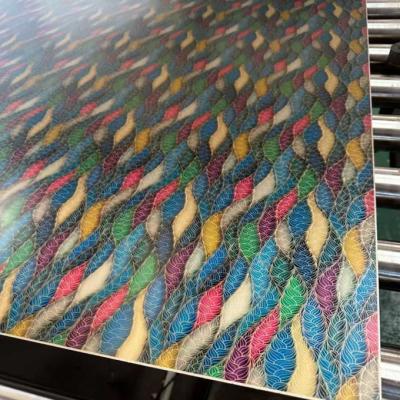 China Decorative Stainless Steel Distressed Sheet Antique Finish 0.3-120mm Thick for sale