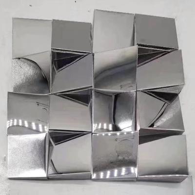 China Stainless Steel Mosaic Tile 300mm x 300mm for Wall Decoration PVD Colored 304 Grade for sale
