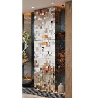 China 304 Stainless Steel Mosaic Tile 300mm x 300mm Anti Rust Corrosion Resistant Wall Decor for sale