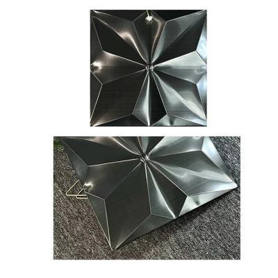 China PVD Colored Stainless Steel Mosaic Tile 300x300mm for Interior Wall Decoration for sale