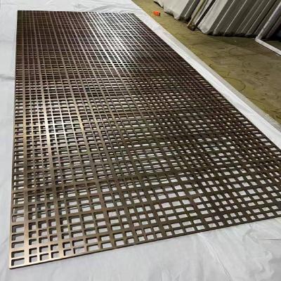 China Custom Stainless Steel Laser Cut Screen Partition 304 Grade for Modern Interior Decoration for sale