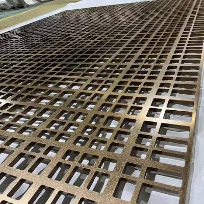 China Custom Colored Stainless Steel Screen Partition PVD Coating 304 Grade for sale