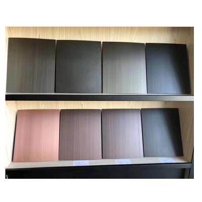 China Corrosion Resistant Colored Stainless Steel Sheet for Long-Lasting and Durable for sale